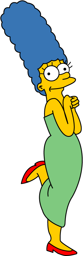 Download Transparent Png Pack - Cartoon Characters Marge Simpson - PNGkit