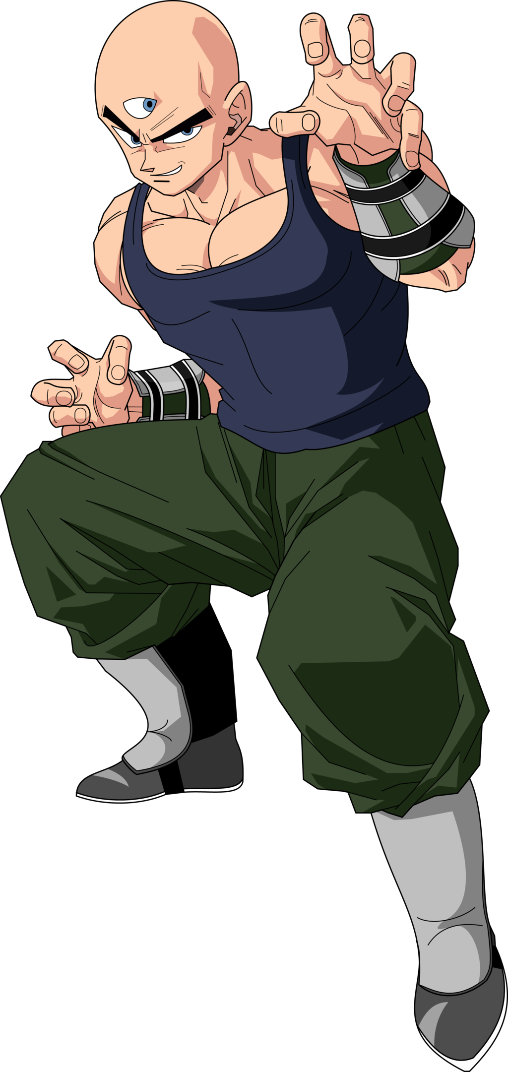 Download Post - Saiyan Tien - Full Size PNG Image - PNGkit