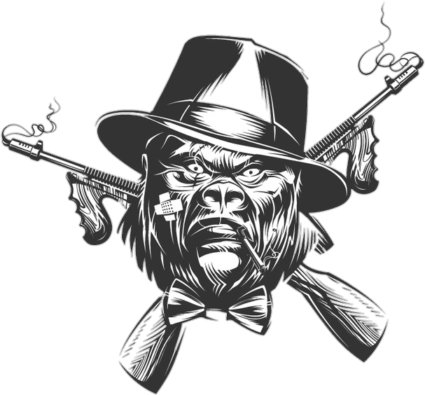 Download Png Gangster Cartoon - Full Size PNG Image - PNGkit