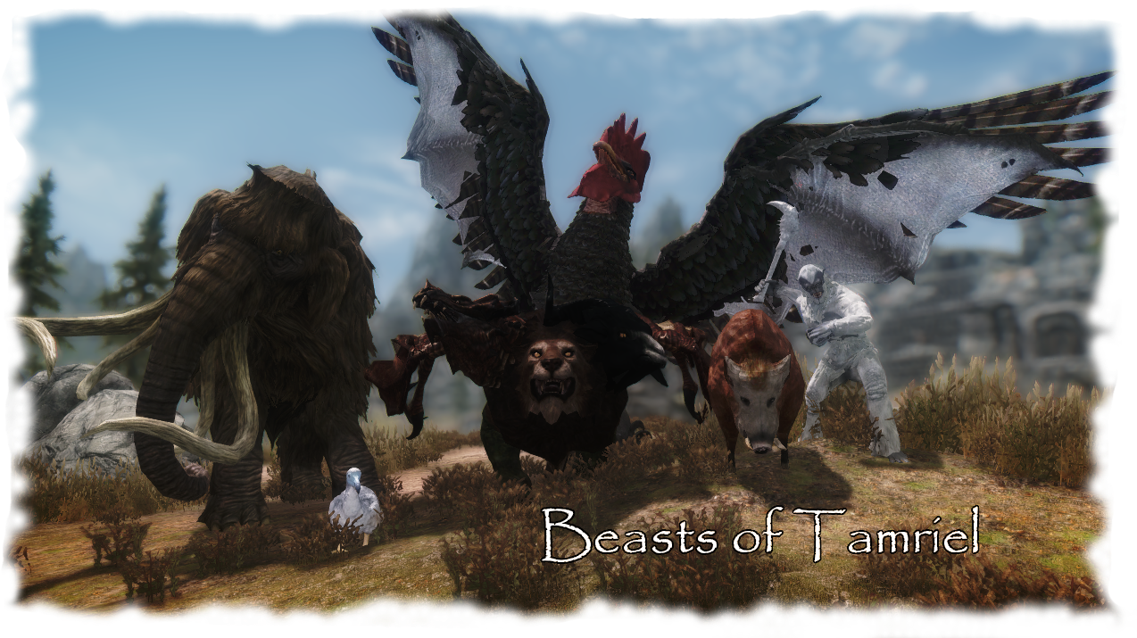 Download Beasts Of Tamriel Mod Creatures - Full Size PNG Image - PNGkit