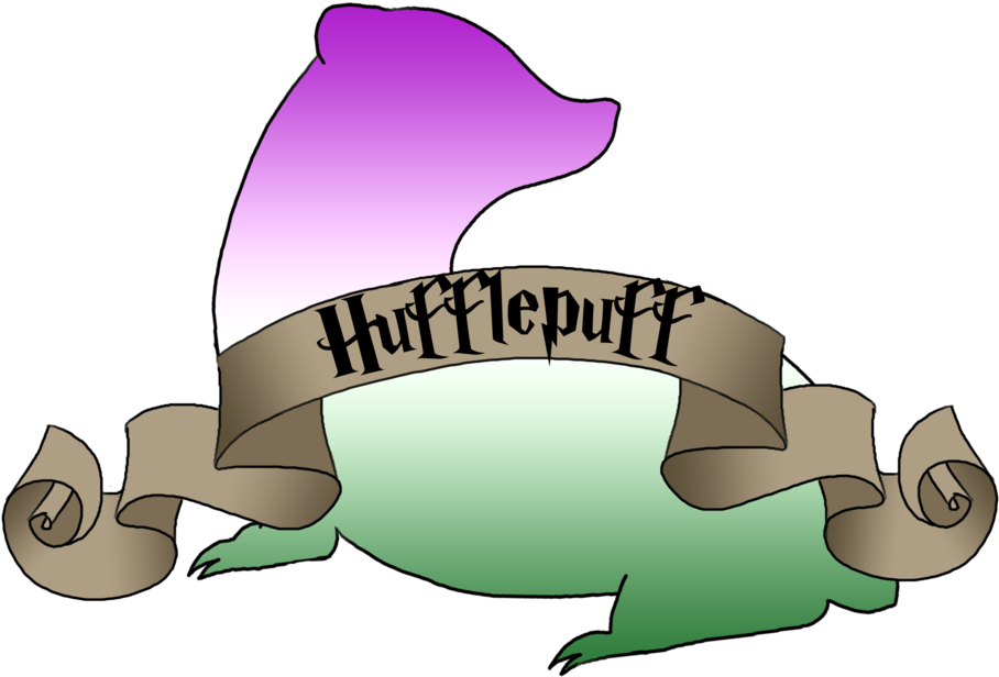 Download Hufflepuff Genderqueer Pride Sticker - Full Size PNG Image - PNGkit