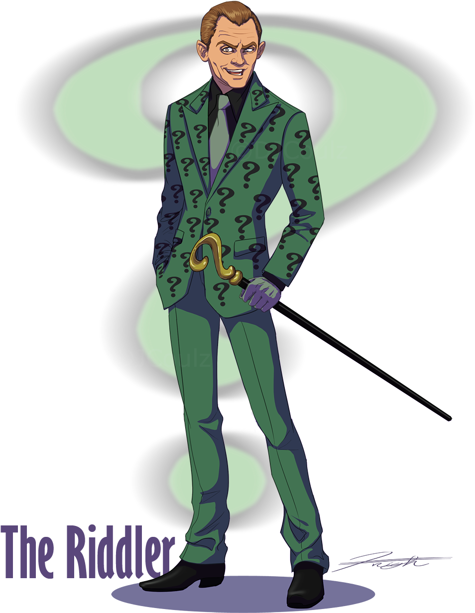 Download Pin By Alison Kretzul On Riddler - Riddler Png - Full Size PNG ...
