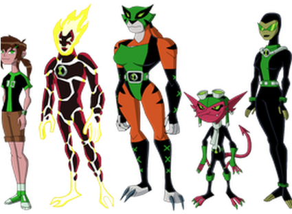 Download Photo - Ben 10 Aliens Genderbend - Full Size PNG Image - PNGkit