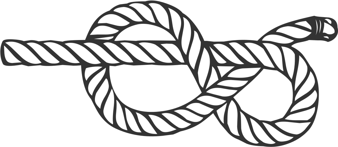 Download Figure Of Eight Knot - Full Size PNG Image - PNGkit