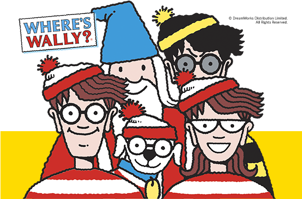 Download Wally And His Friends - Where's Wally Stickers - Full Size PNG ...