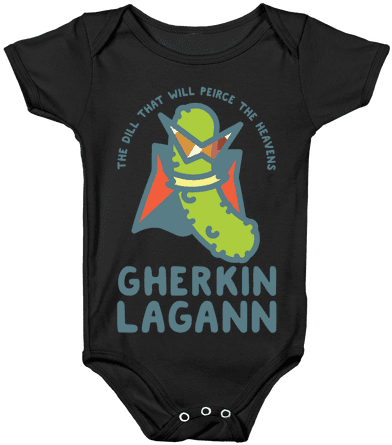 Download Gherkin Lagann Baby Onesy - Weed Onesie Baby - Full Size PNG ...