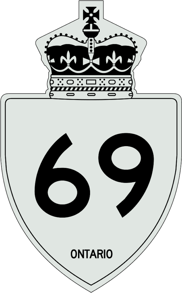 Download Ontario King's Highway 69 Sign - Highway 69 Ontario - Full ...