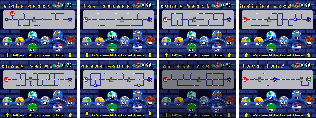 Download Newer Super Mario Bros Ds Maps - Full Size PNG Image - PNGkit