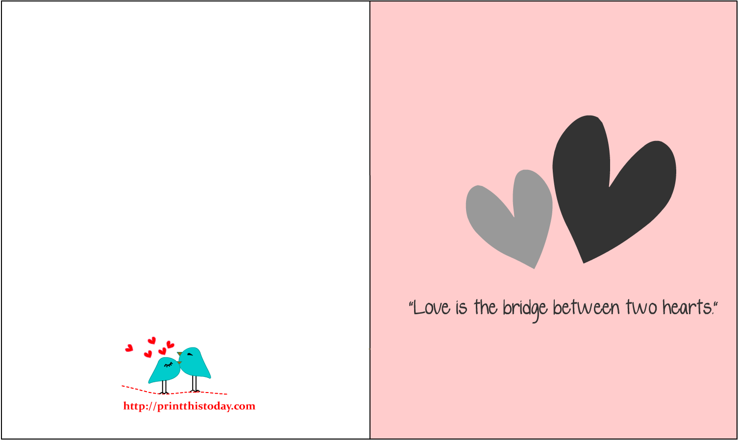 Download Love Is The Bridge Between Two Hearts - Love - Full Size PNG ...