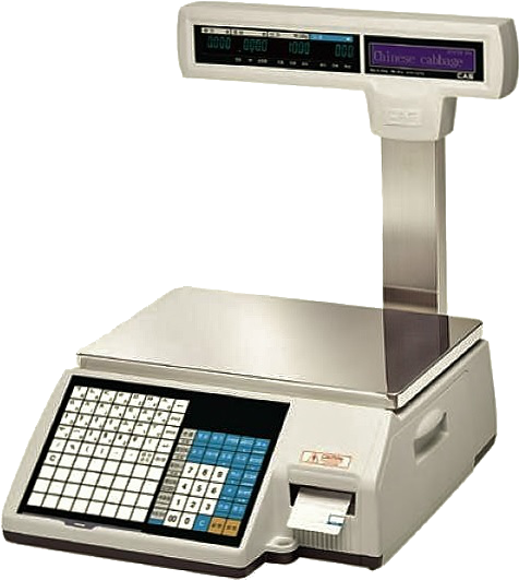 Download Cas Commercial Scales Are Obtained Below According - Cl 5000 ...