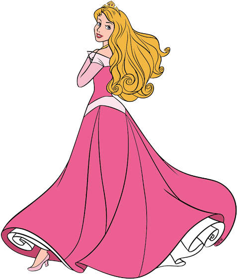 Download Gown Clipart Sleeping Beauty Dress - Sleeping Beauty Clip Art ...