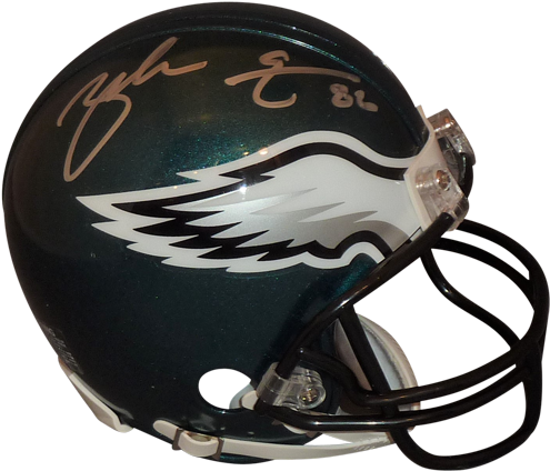Download Zach Ertz Autographed Philadelphia Eagles Mini Helmet ...