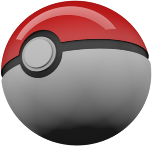 3d Pokeball Png