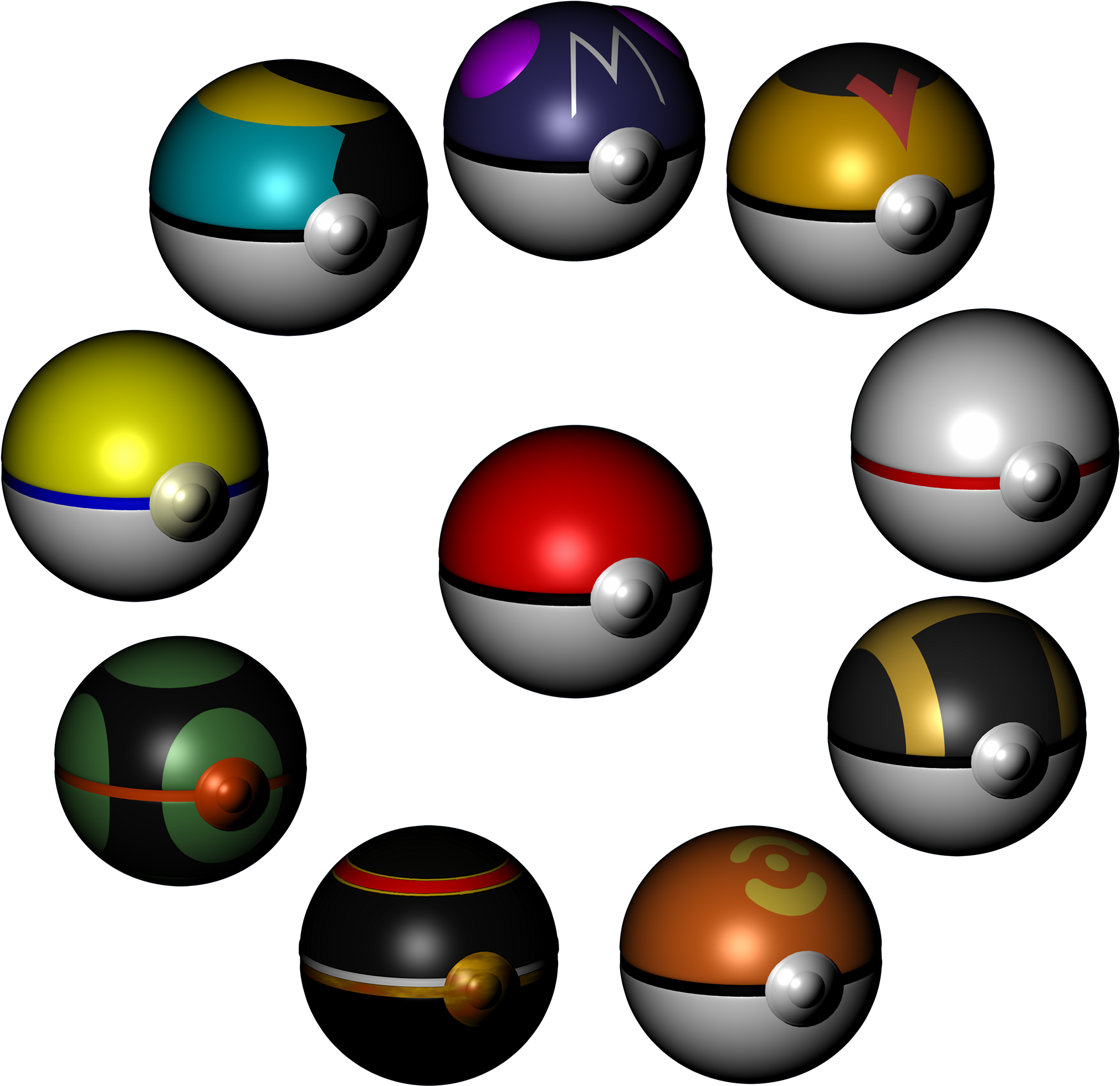 Download Pokeball Display - Information - Full Size PNG Image - PNGkit