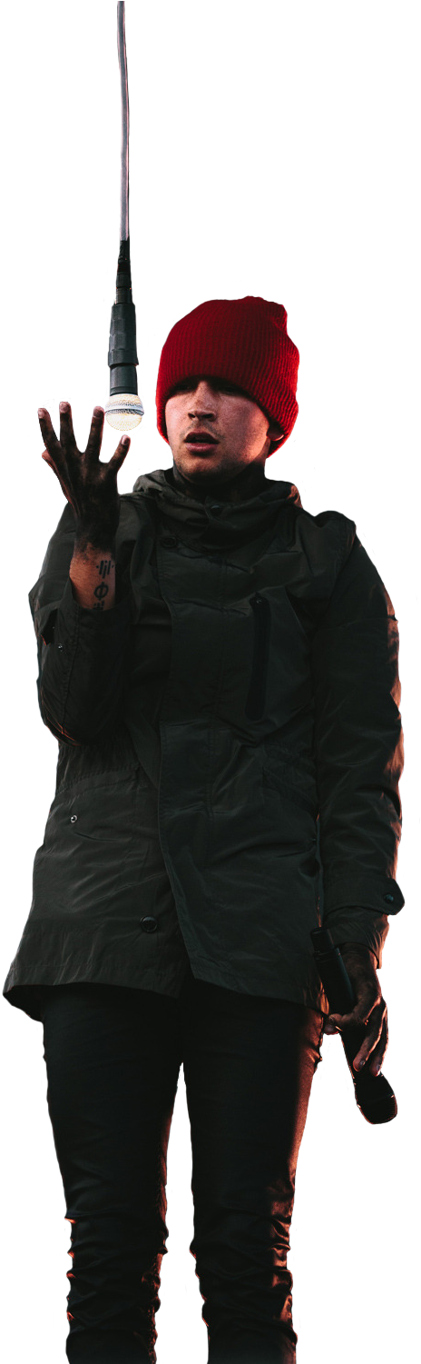 Download Tyler Joseph Hanging Microphone Png Stock By Dlr - Tyler ...
