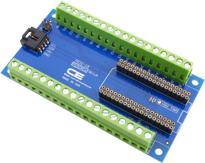 Download Arduino Shield Screw Terminal Pass Through - Full Size PNG ...