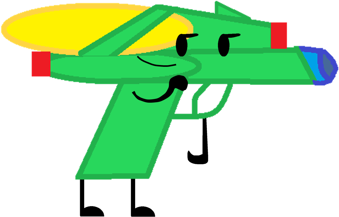 Download Wtw- Water Gun By Thendo26 - Bfdi Water Gun - Full Size PNG ...
