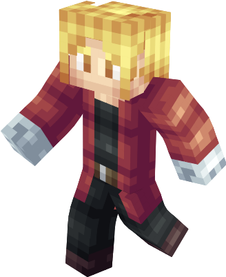 Download Fullmetal Alchemist Image - Edward Elric Minecraft Skin - Full ...