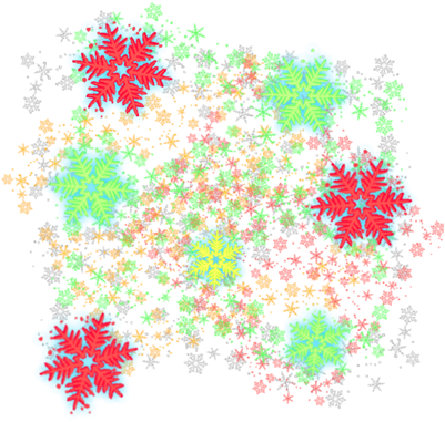 Download Polychrome Snowflakes - Wiki - Full Size PNG Image - PNGkit