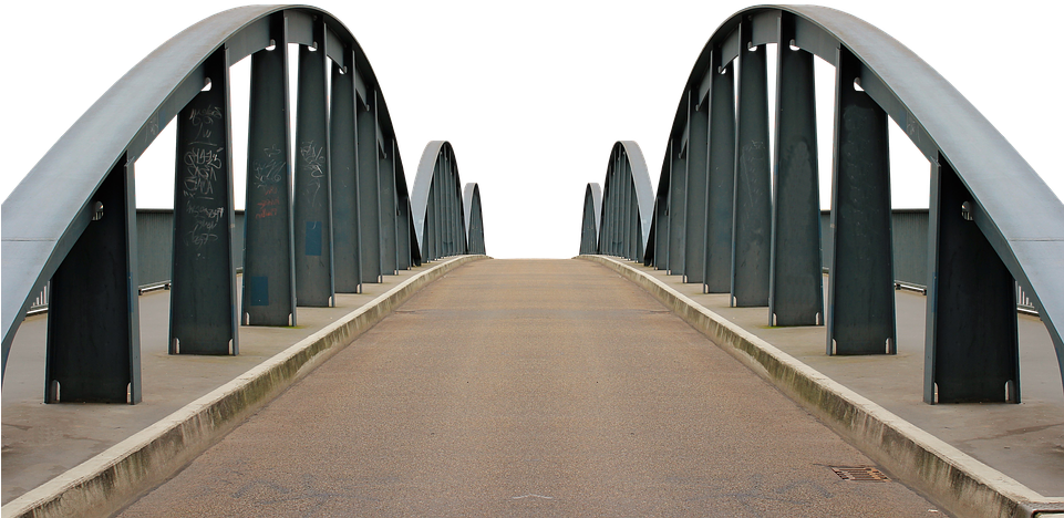 Download Transparent Small Bridge Png Image - Steel Bridge Png - PNGkit