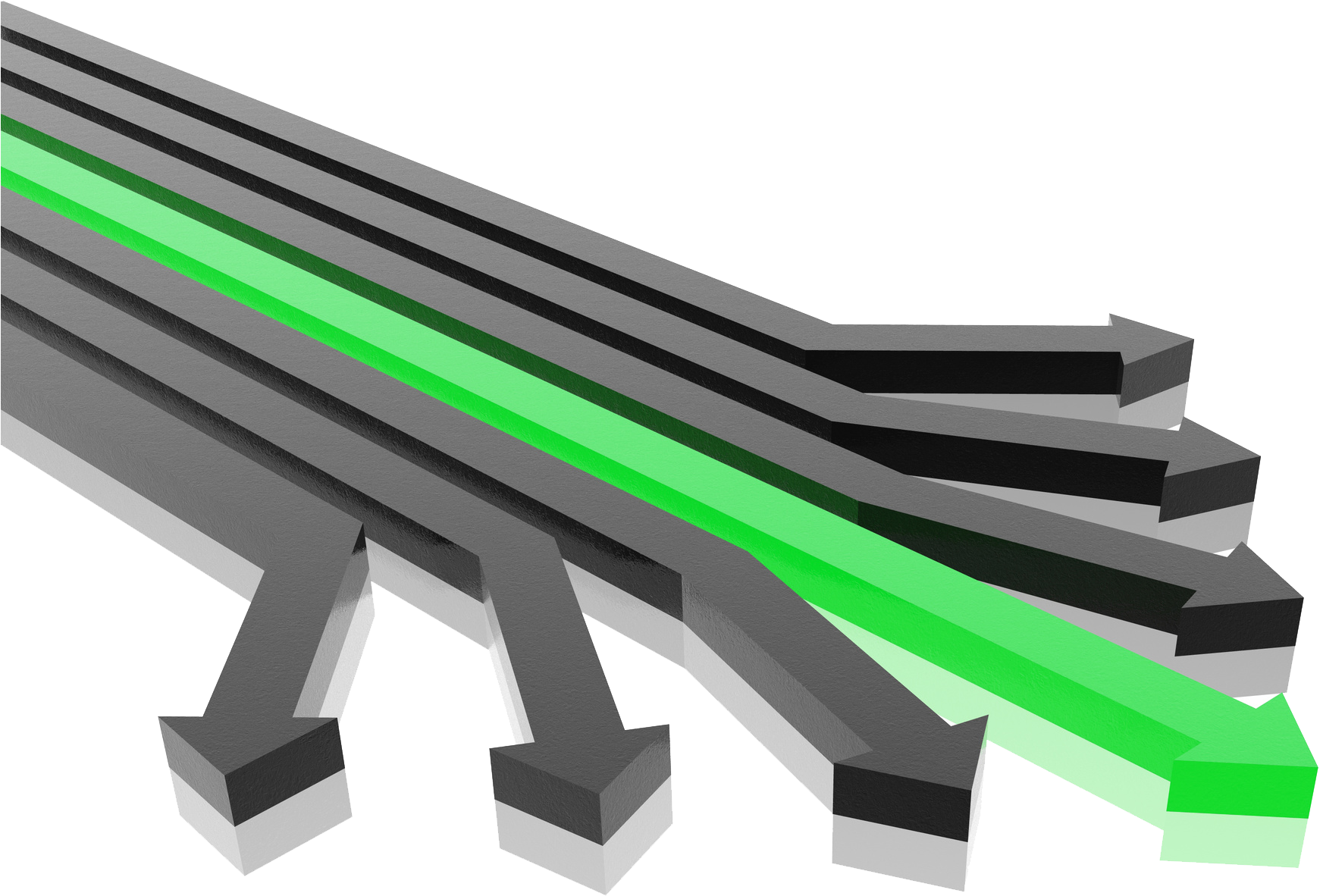 Download Arrow Png Royalty-free Image - 3d Arrows - Full Size PNG Image ...