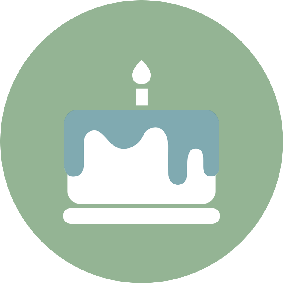Download Icon Cake One Candle - Sign - Full Size PNG Image - PNGkit