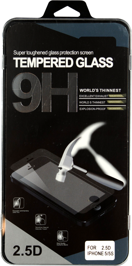 Download Iphone 5/5c/5s Tempered Glass Screen Protector - Iphone 7 Plus ...