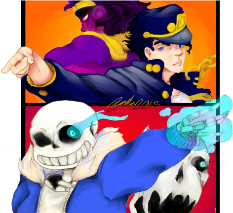 Download Undertale Dio Brando Art Fictional Character Cartoon - Sans ...