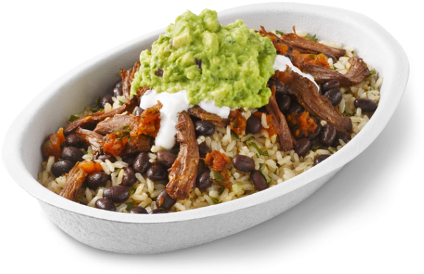 Download 38 Stores With Student Discounts - Chipotle Burrito Bowl Png ...