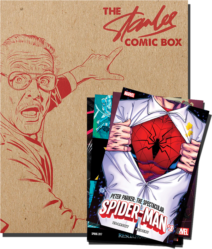 Download The Stan Lee Comicbook Box - Stan Lee Comic Box - Full Size ...