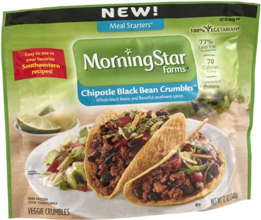 Download Morningstar Farms Meal Starters Veggie Crumbles, Chipotle ...