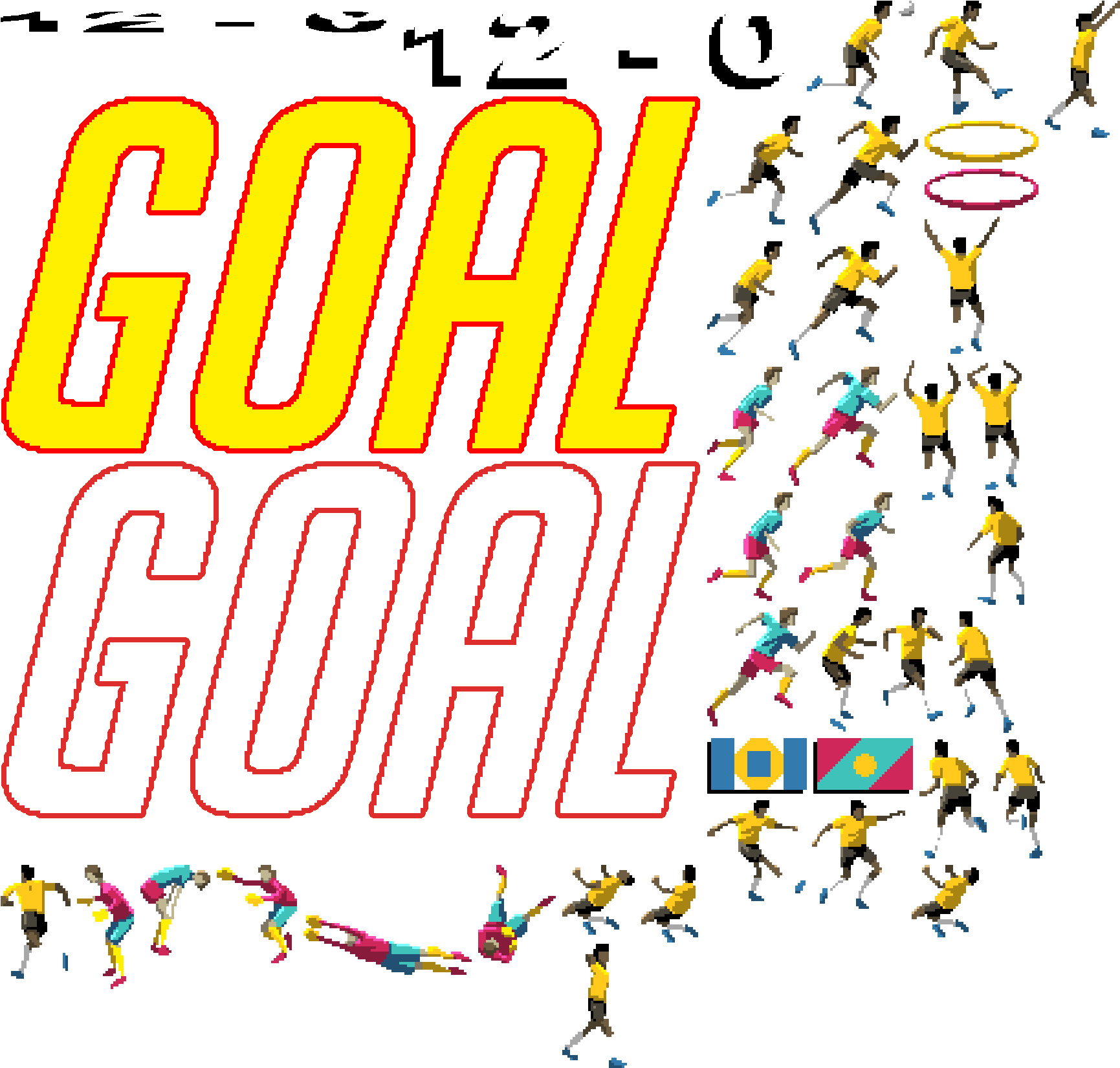 Download These Are Some Sprites For A Rexona Campaign - International ...