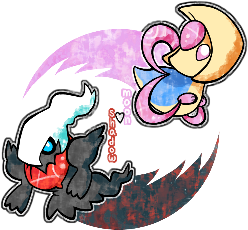 Download Moon Shadow - - Darkrai Chibi - Full Size PNG Image - PNGkit