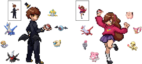 Download “ Alcor's Team - Gravity Falls Pokemon - Full Size PNG Image ...