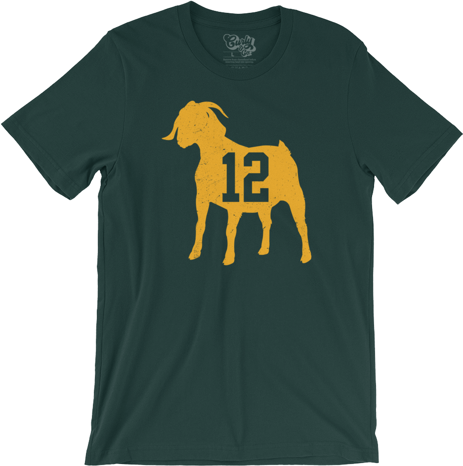 Download Green Bay Packers Aaron Rodgers Goat T-shirt - Aaron Rodgers ...