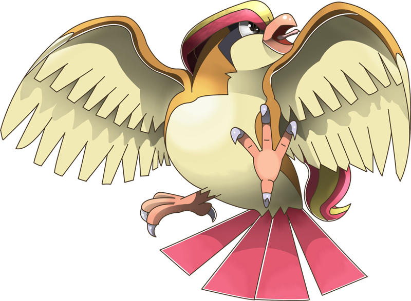 Download Shiny Pidgeot Pokédex - Pokemon Pidgeotto Png - Full Size PNG ...