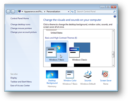 Download Optimize Windows Performance - Windows 7 Basic Theme For ...