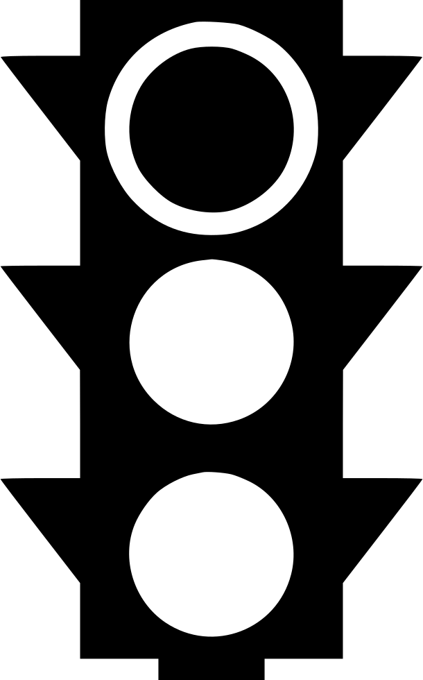 Download Red Traffic Light - Traffic Light - Full Size PNG Image - PNGkit