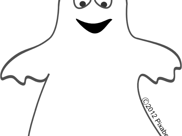 Download Halloween Ghost Cut Outs - Full Size PNG Image - PNGkit
