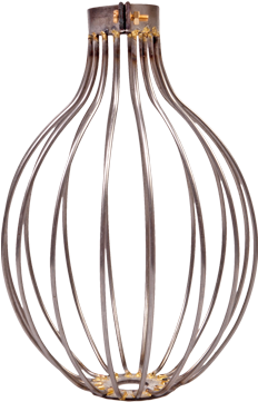 Download Transparent Round Steel Metal Cage - Steel - PNGkit