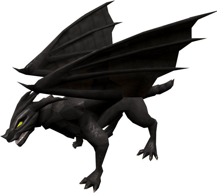Download Pictures Of Black Dragons - Runescape Black Dragon - Full Size ...