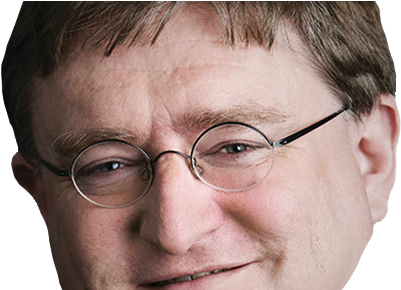 Download Gaben Png Transparent - Gabe Newell - Full Size PNG Image - PNGkit