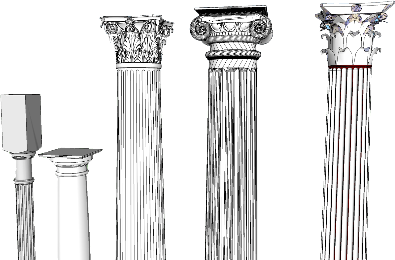 Download Jpg Royalty Free Column Clipart Ionian - Greek Post Png - Full ...