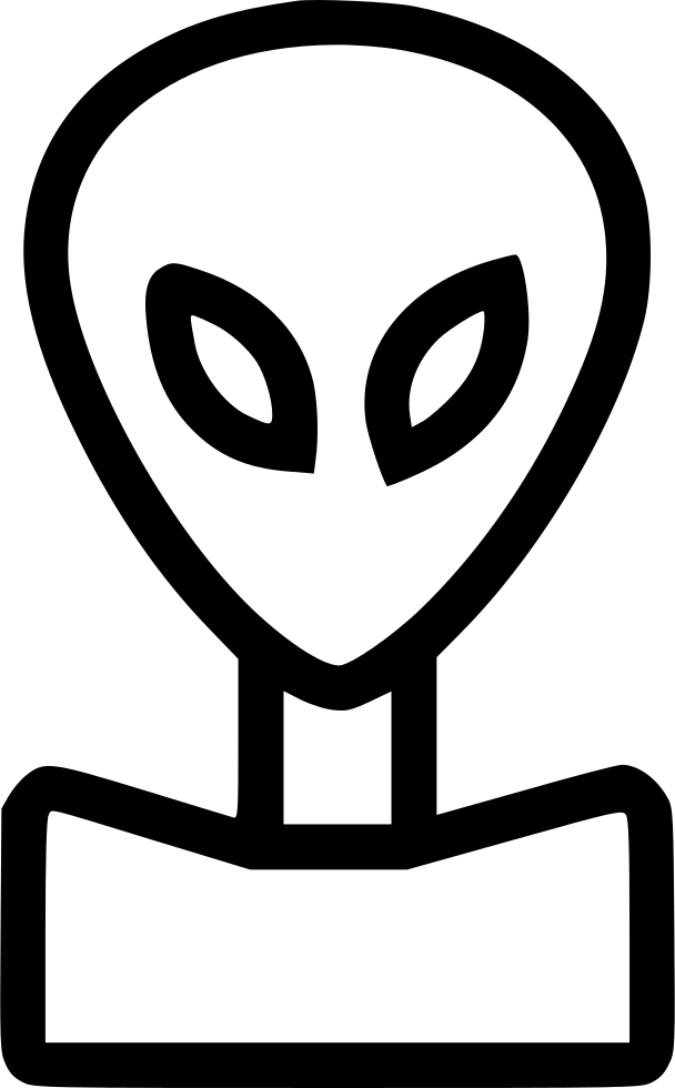 Download Transparent Alien Face - - PNGkit