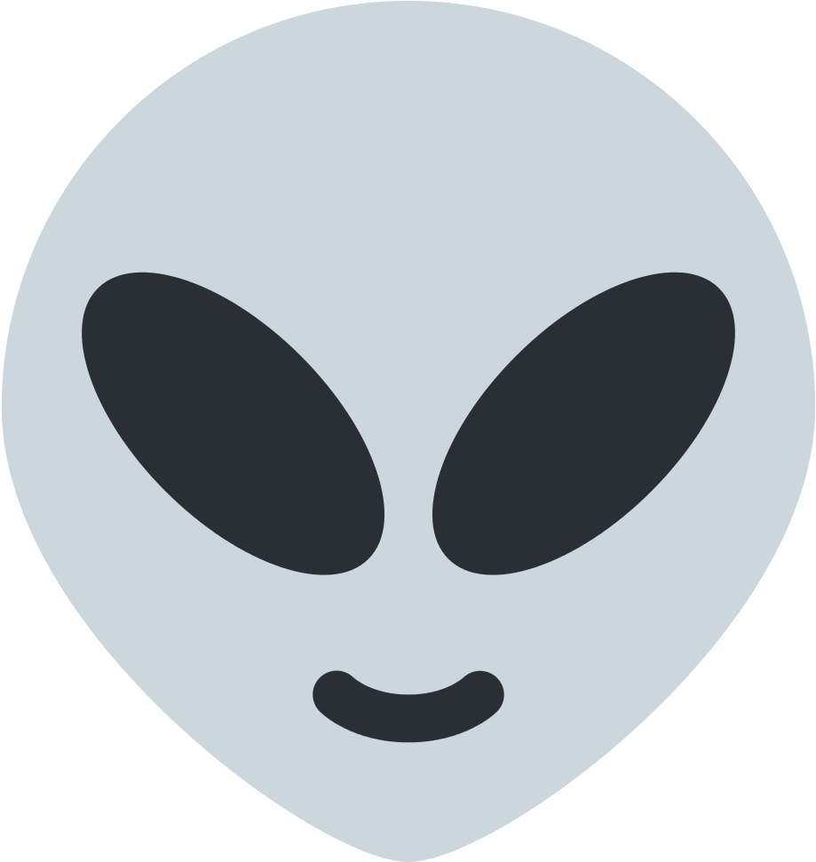 Download Alienigena Emoji - Full Size PNG Image - PNGkit