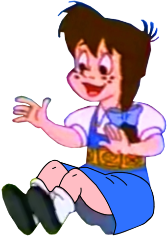 Download The Oz Kids Dot With Her Magic Belt - Cartoon - Full Size PNG ...