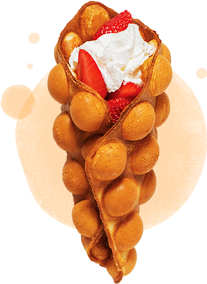 Download What Is Puffle‍‍‍ Waffle - Waffle Bubbles - Full Size PNG ...
