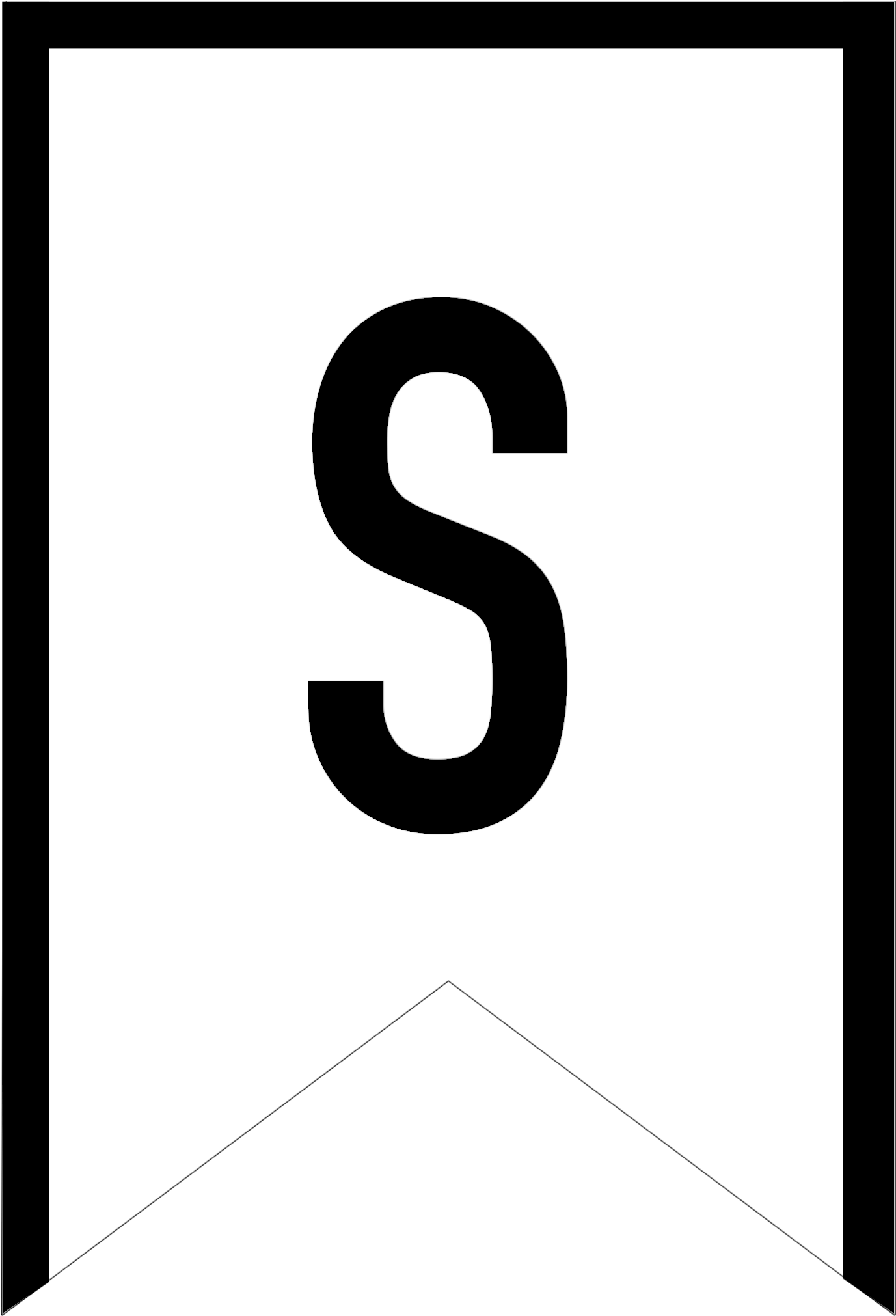 Download S - Letter - Full Size PNG Image - PNGkit