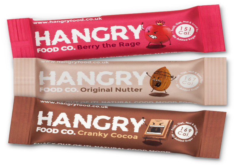 Download Hangry Snack Bars Combined - Hangry Food Bars (1 Bar) Original ...