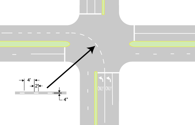 Download Dotted Lines - Dotted White Line Intersection - Full Size PNG ...